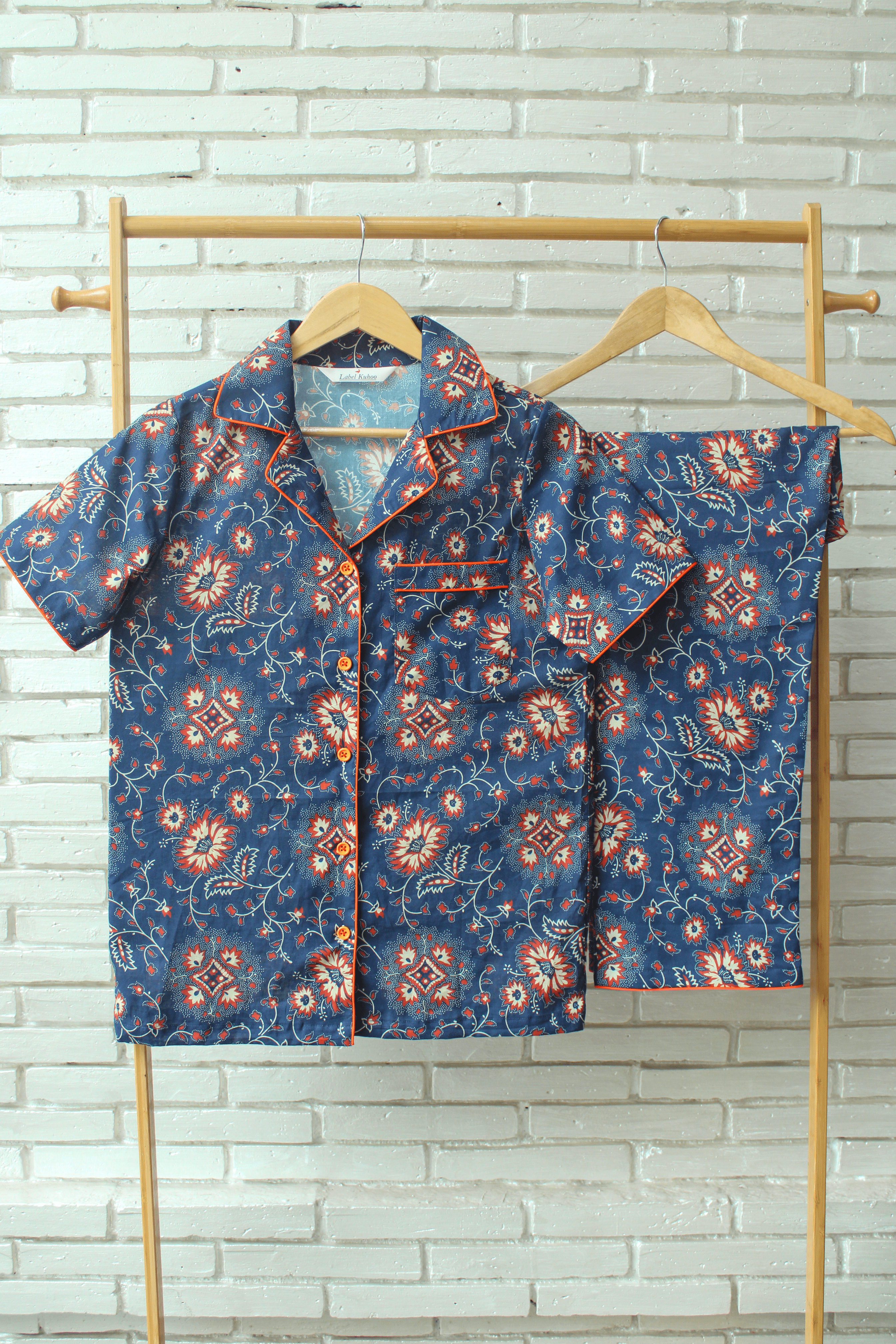 Buy Gulrang Bloom Night Suit Set | Cozy and Comfortable | Label Kuhoo